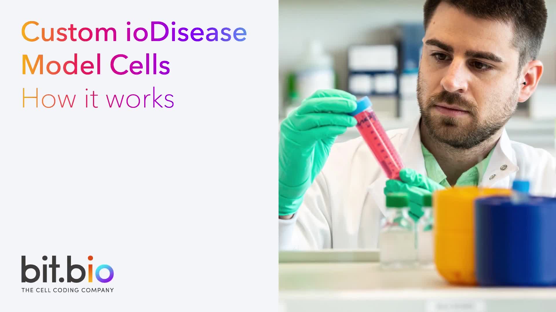 Custom disease model cells | bit.bio